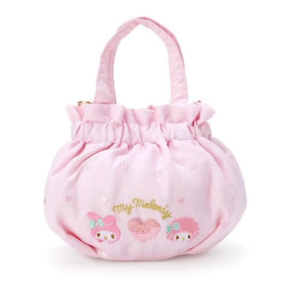 Sanrio | Bags | Sanrio My Melody 2 Way Sequin Bag Pink Purse Wshoulder ...